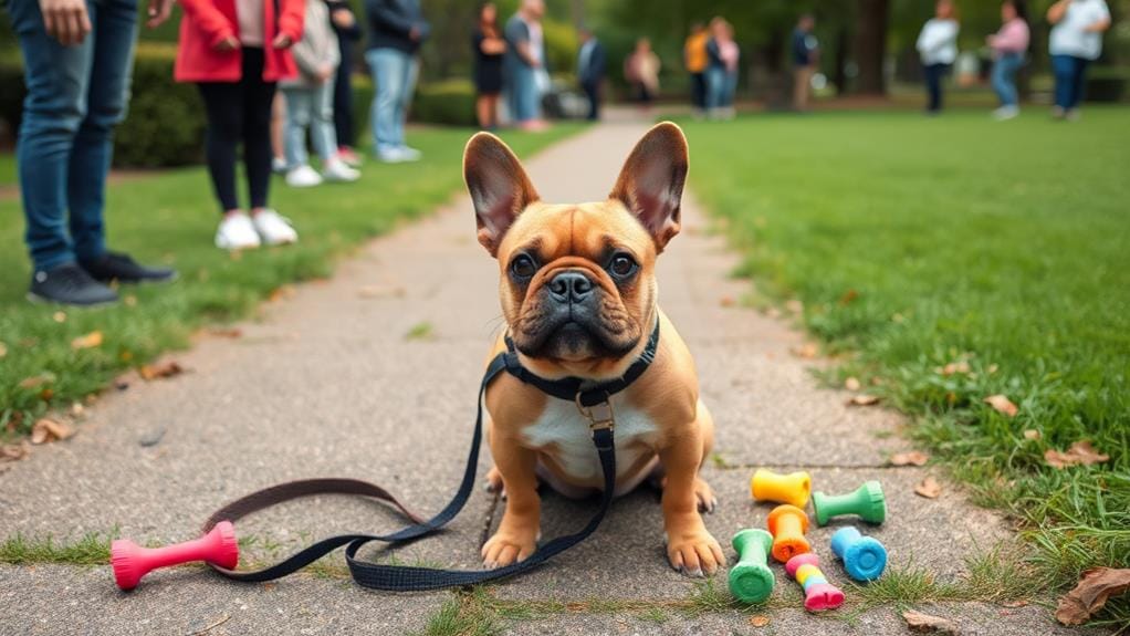 How to Leash Train Stubborn French Bulldog - BulldogAbbie
